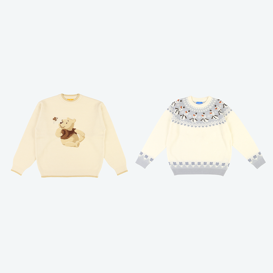 Park Pooh and Olaf Sweaters – Tokyo Kawaii Club