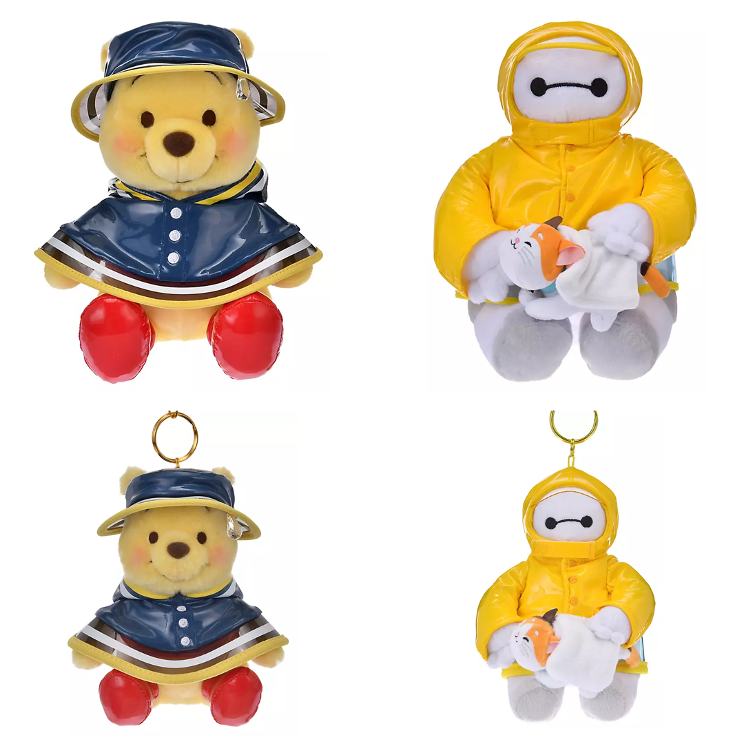 Store Pooh and Baymax Raincoat Plush – Tokyo Kawaii Club